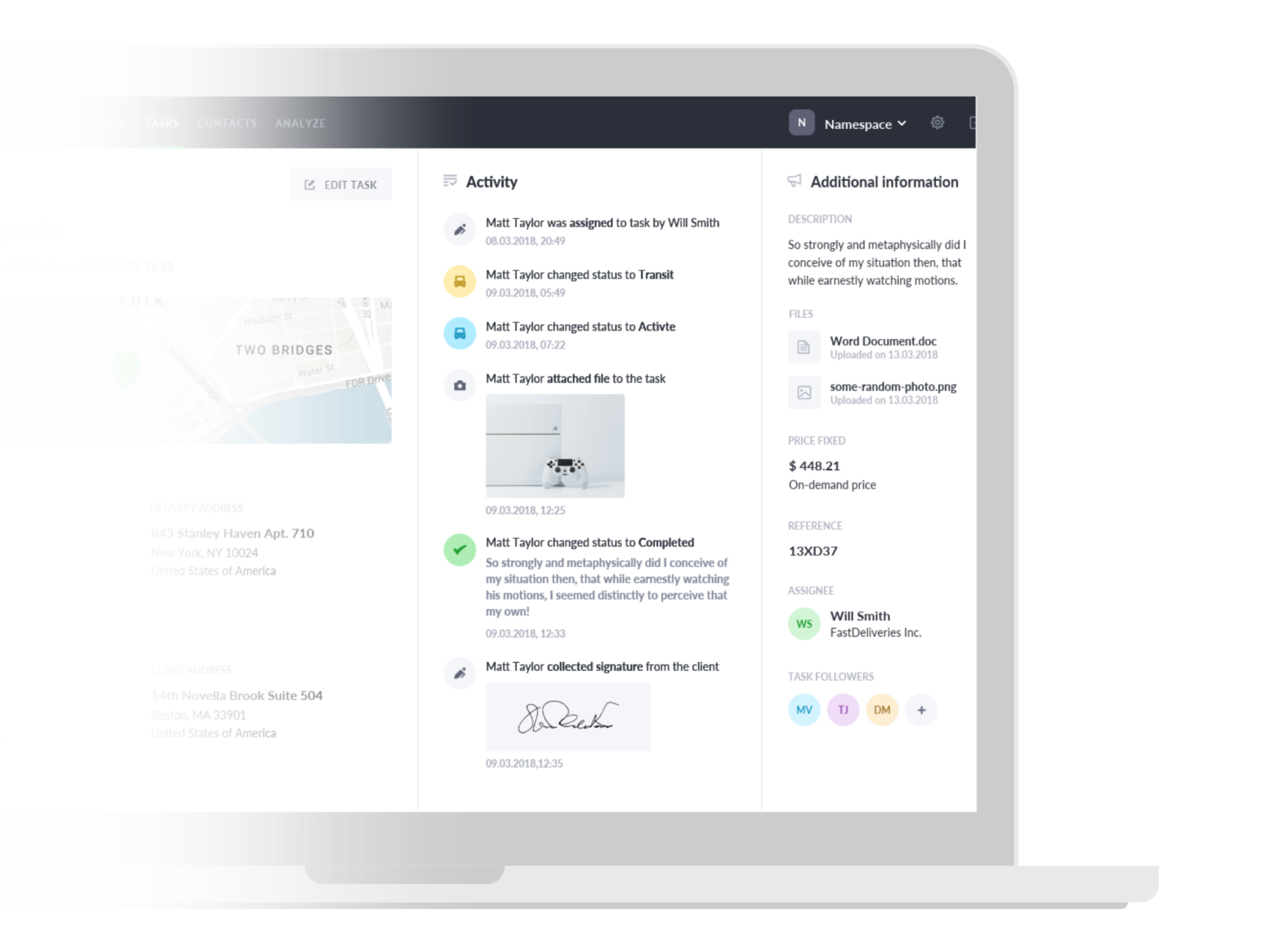 GSMtasks - Task management | Route Optimization | Last Mile Delivery