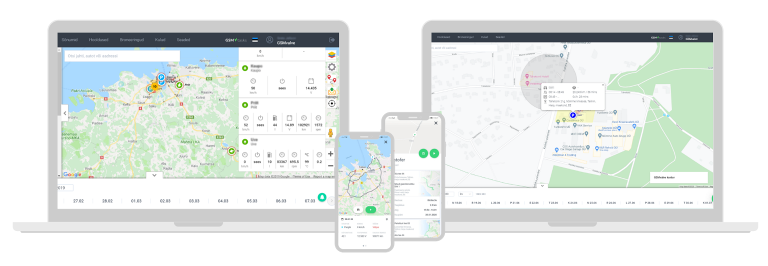 Telli GPS seade veebist | GPS seadmed ja jälgimislahendus | Navirec