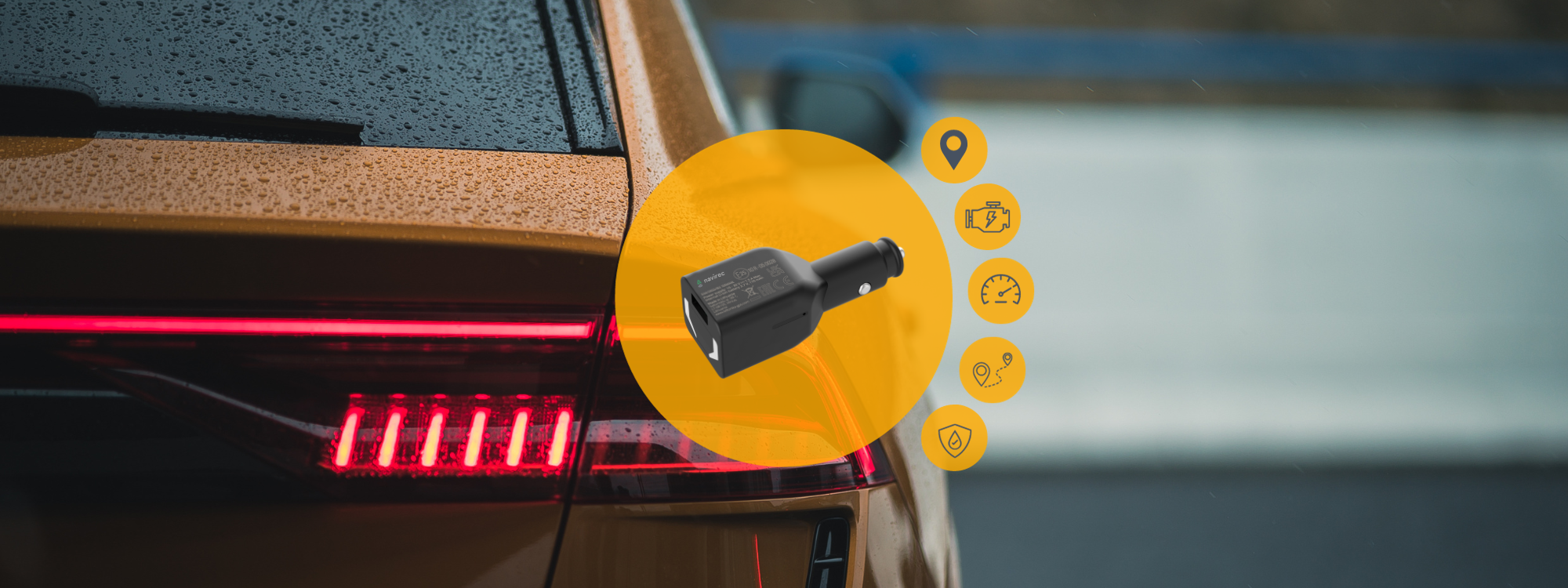 Urządzenie GPS pod zapalniczkę samochodową | Navirec